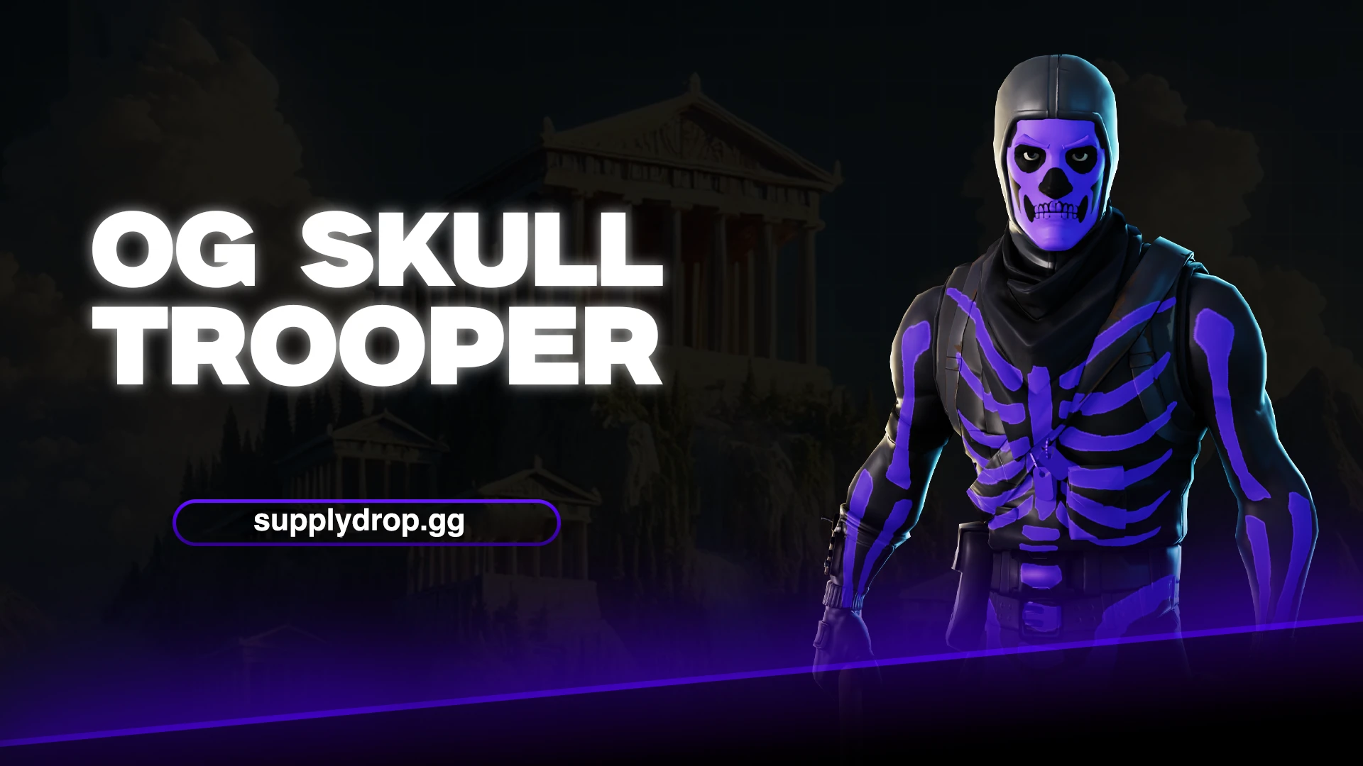 Og purple skull trooper NFA - SupplyDrop | Fn Accounts